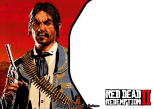 FREE Printable Red Dead Redemption 2 Invitation Templates