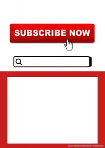 (FREE PRINTABLE) – Youtube Birthday Invitation Template