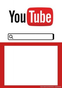 (FREE PRINTABLE) – Youtube Birthday Invitation Template
