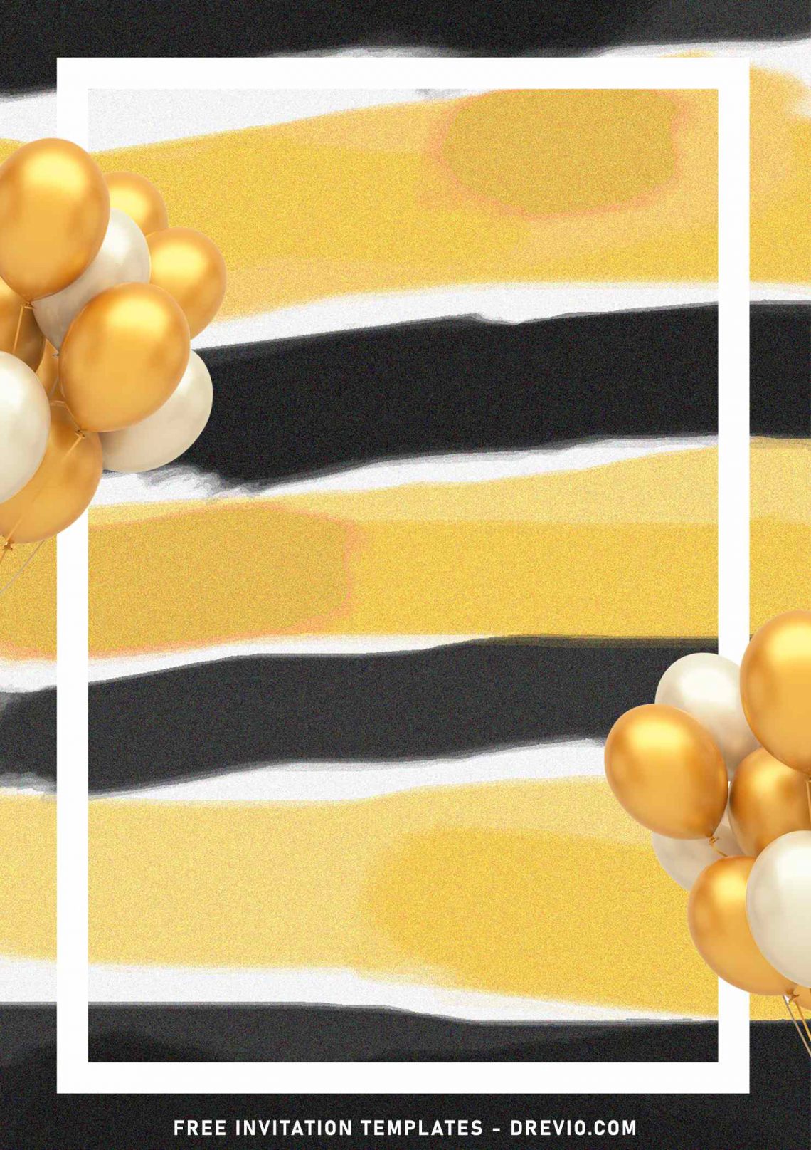 11+ Elegant Gold Birthday Invitation Templates