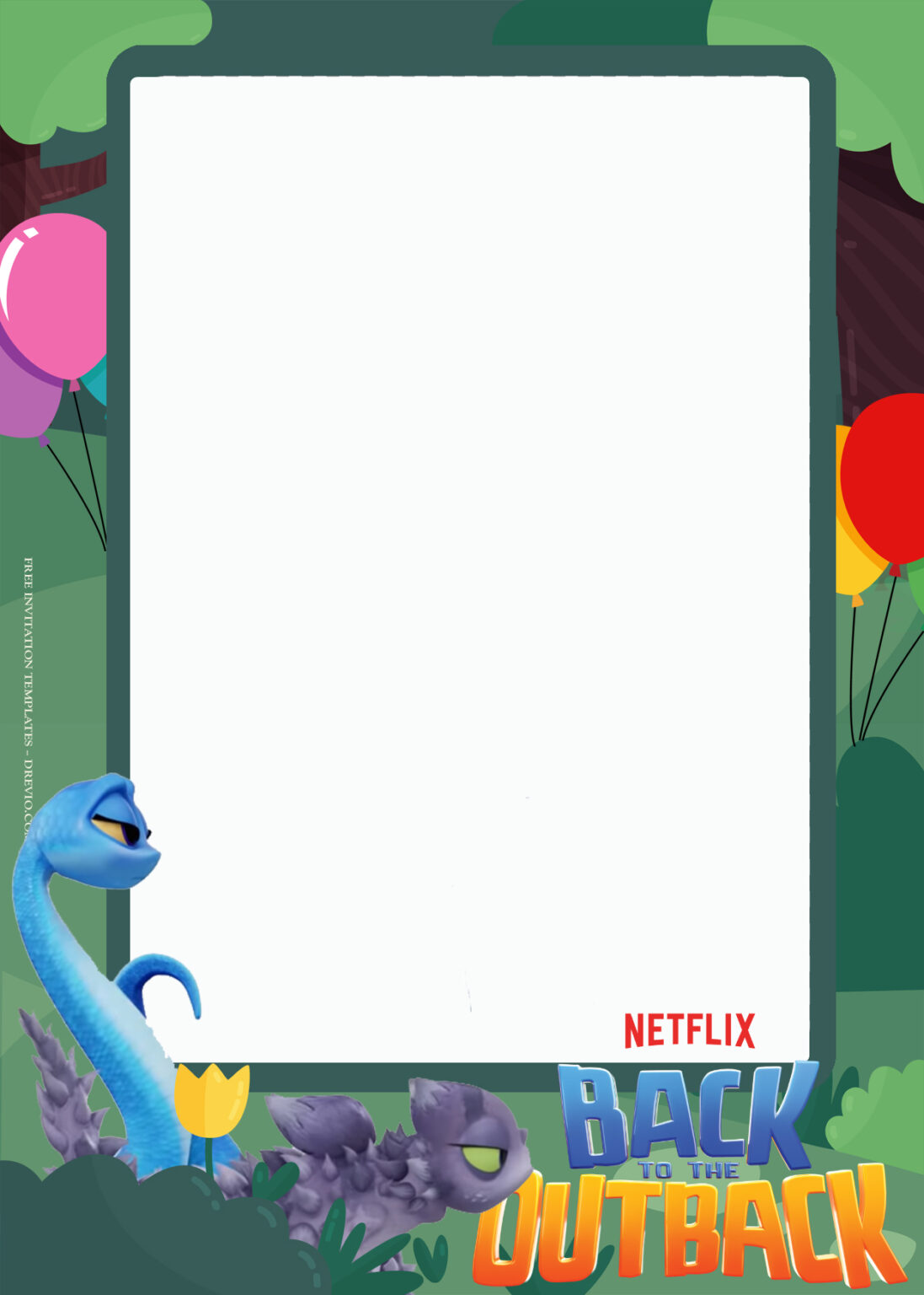 7+ Back To The Outback Party Birthday Invitation Templates