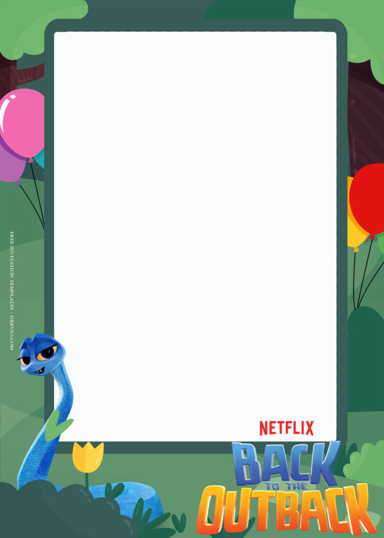 7+ Back To The Outback Party Birthday Invitation Templates