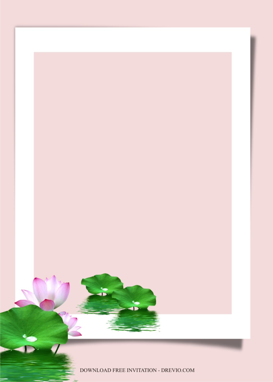 7+ Free Pink Lotus Invitation Templates To Suit Your Wedding Theme