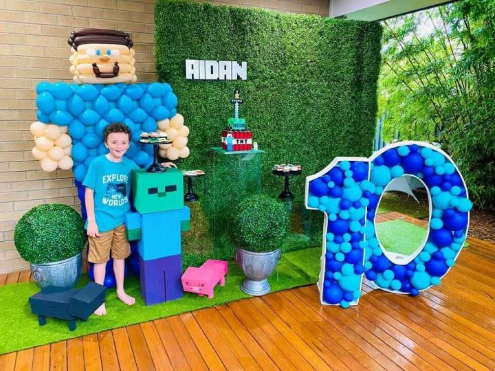 Minecraft Party Ideas For 10th Boys Birthday