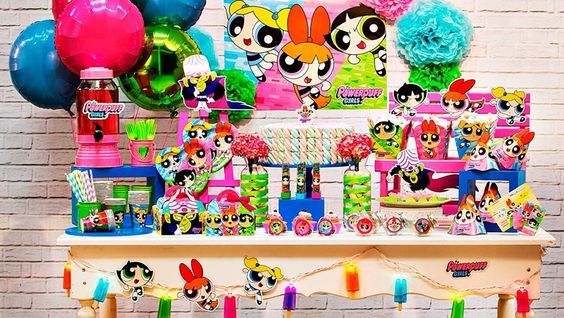 (FREE Invitations) The Powerpuff Girls' Birthday Invitations + Party Ideas