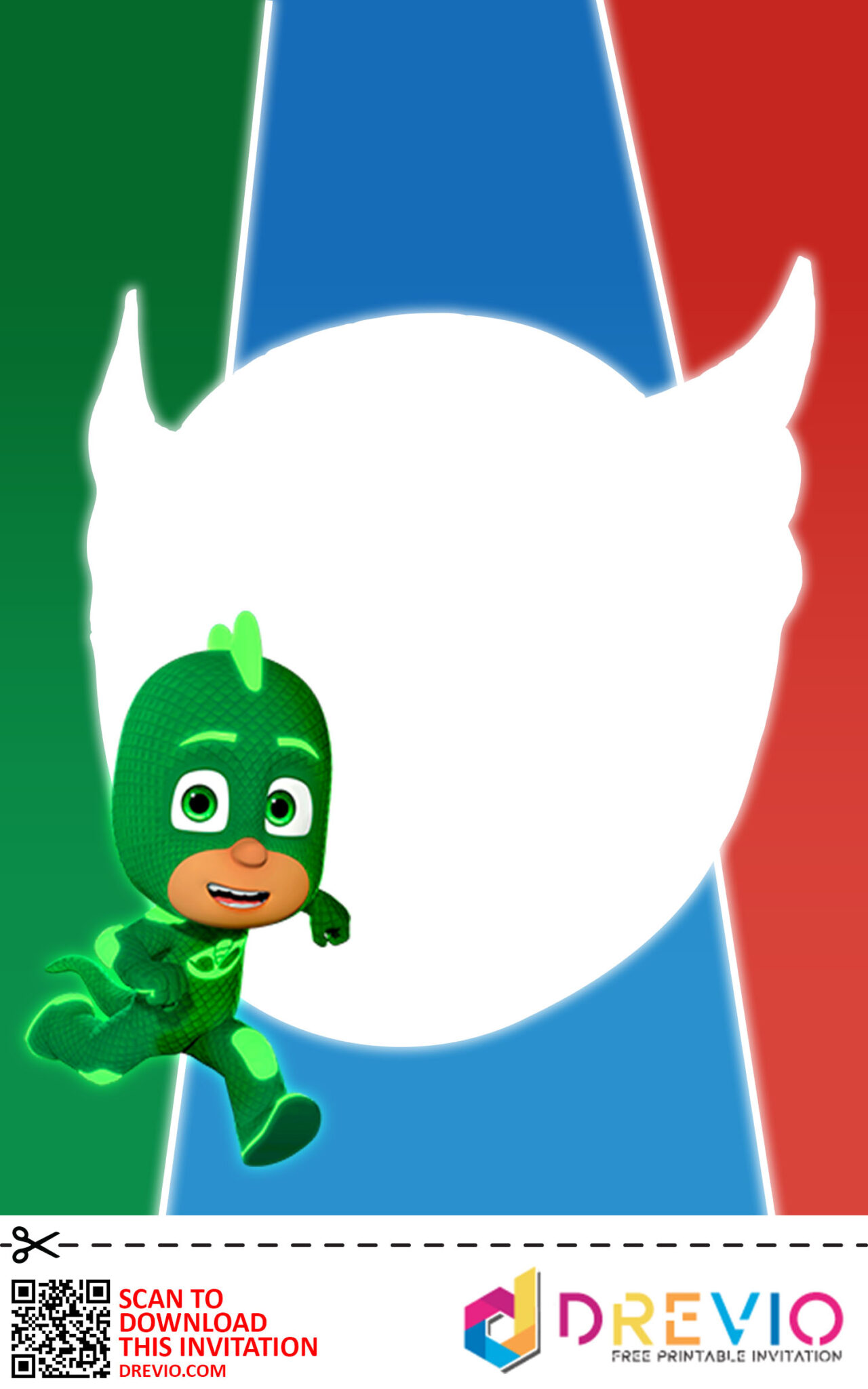 PJ Masks Baby Shower Invitations + Party Ideas