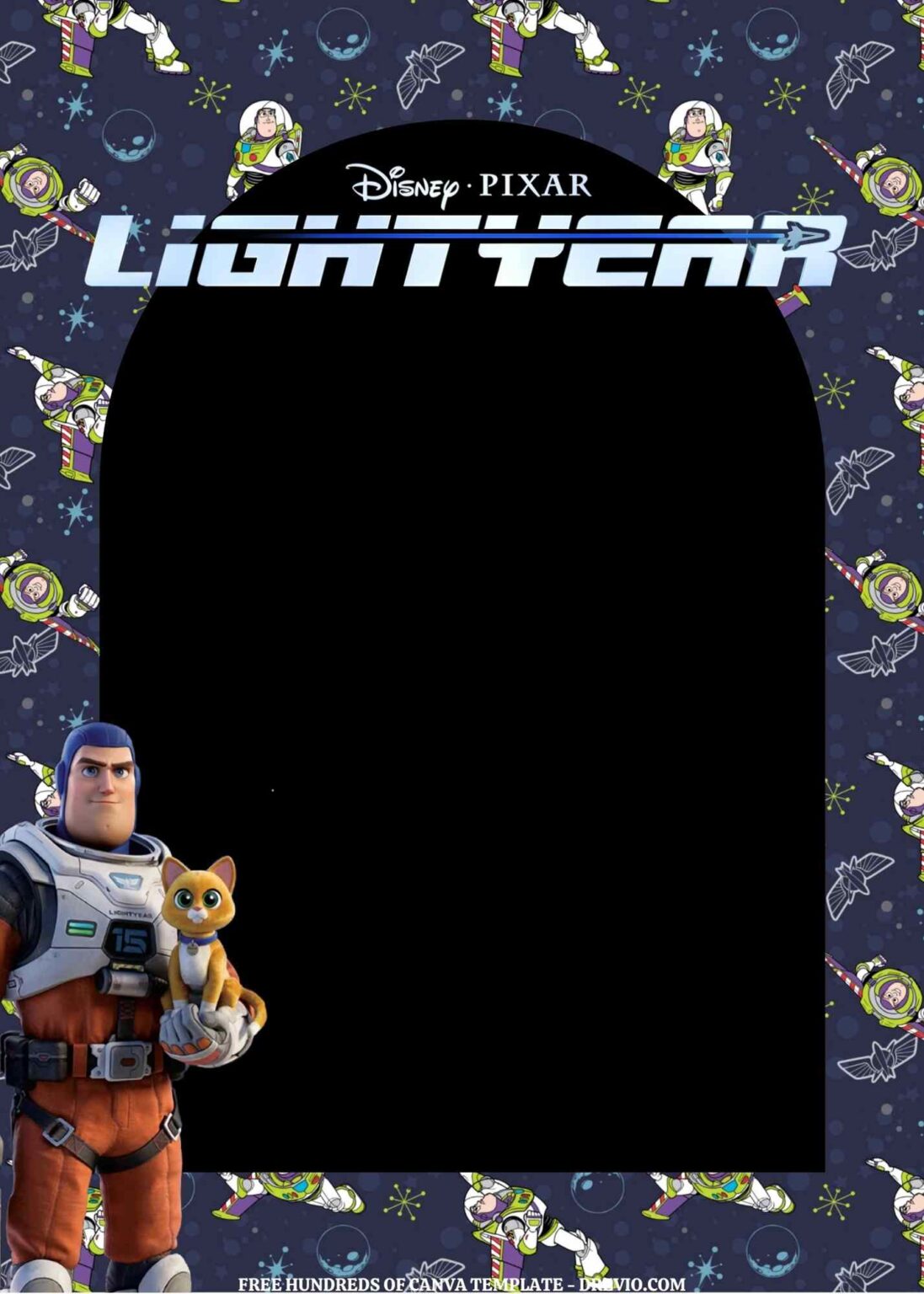 FREE - 18+ Lightyear Canva Birthday Invitation Templates