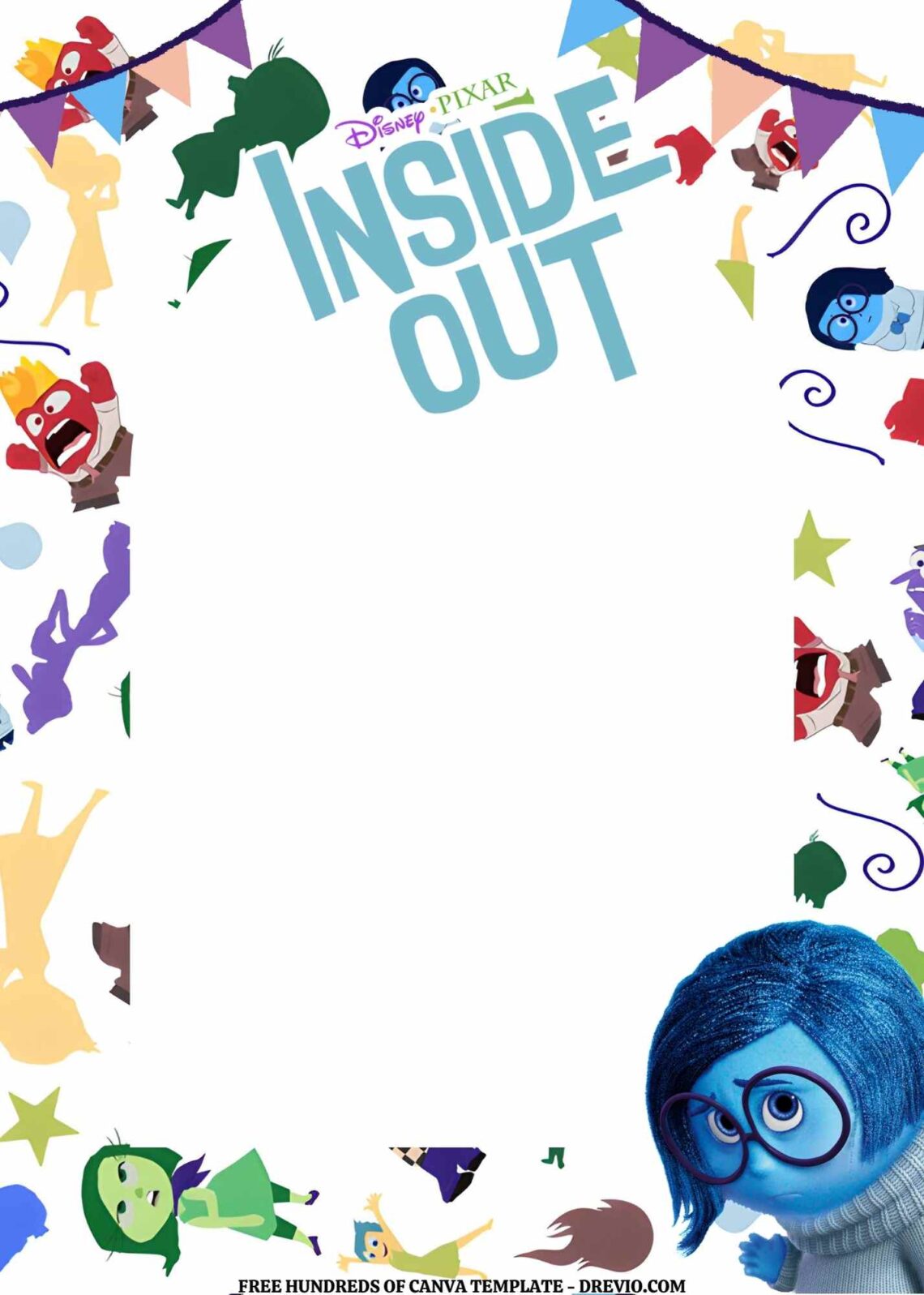 FREE EDITABLE - 16 Inside Out Canva Templates