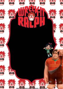 FREE EDITABLE - 14 Wreck-It Ralph Canva Templates
