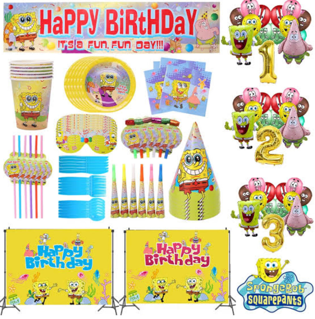 101 Guide to Create a Super Easy SpongeBob Birthday Party