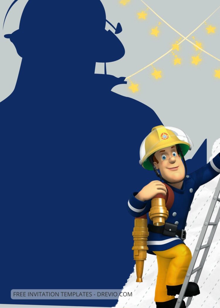 9+ Fireman Sam Canva Birthday Invitation Templates