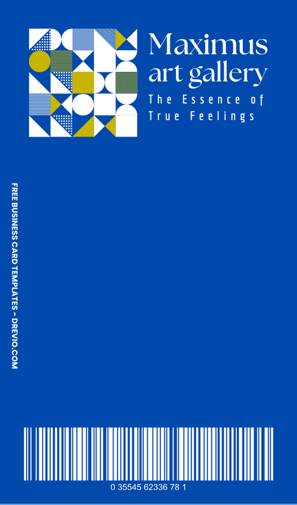 Digital Visual Art Business Card Templates - Editable Canva Templates