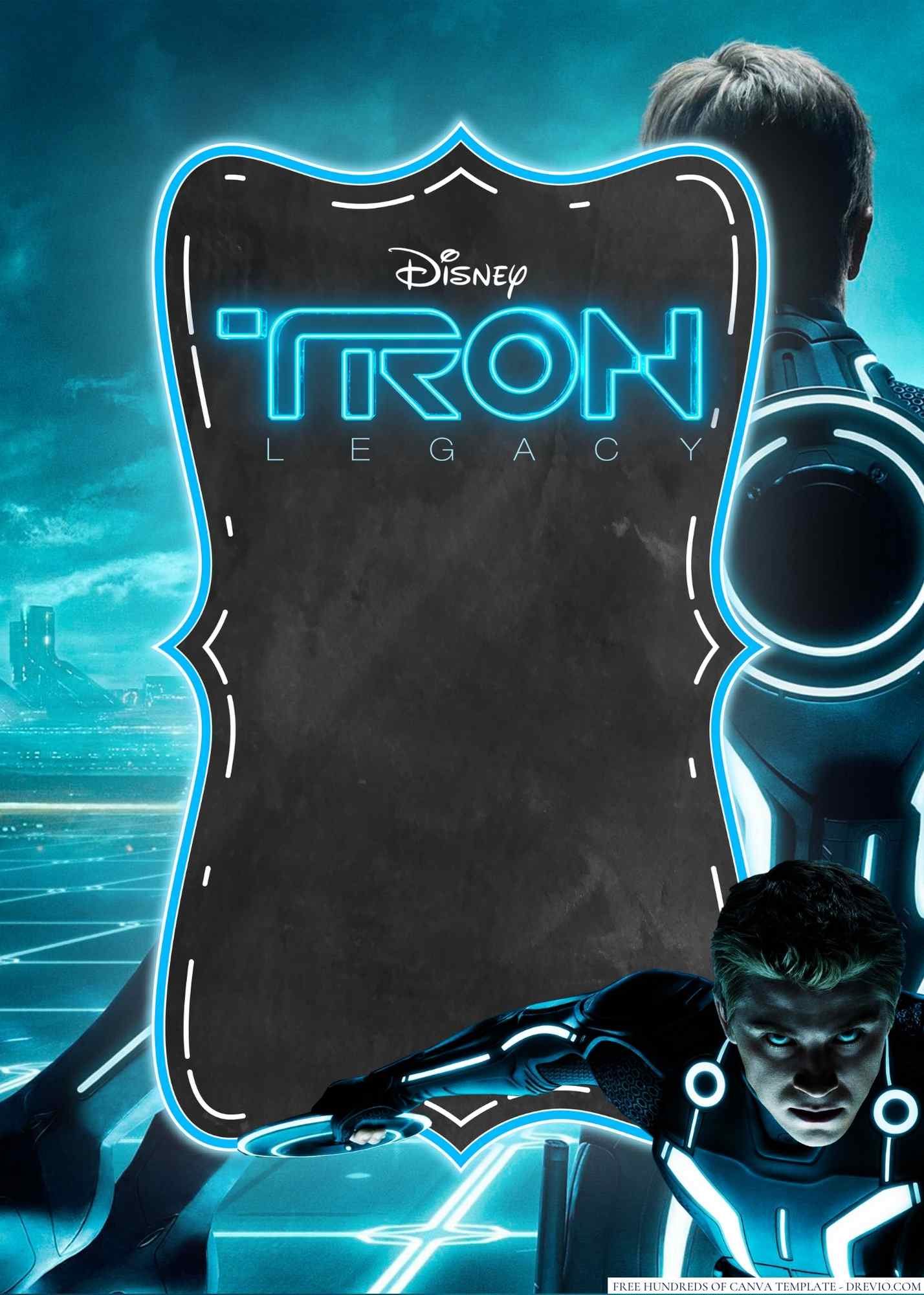 22+ Tron Legacy Canva Birthday Invitation Templates