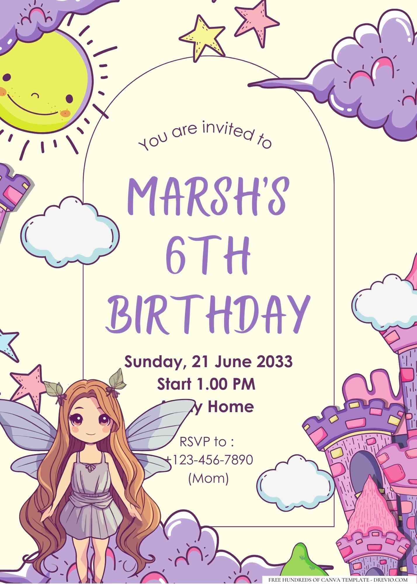 16+ Fairy Tale Birthday Invitation Templates