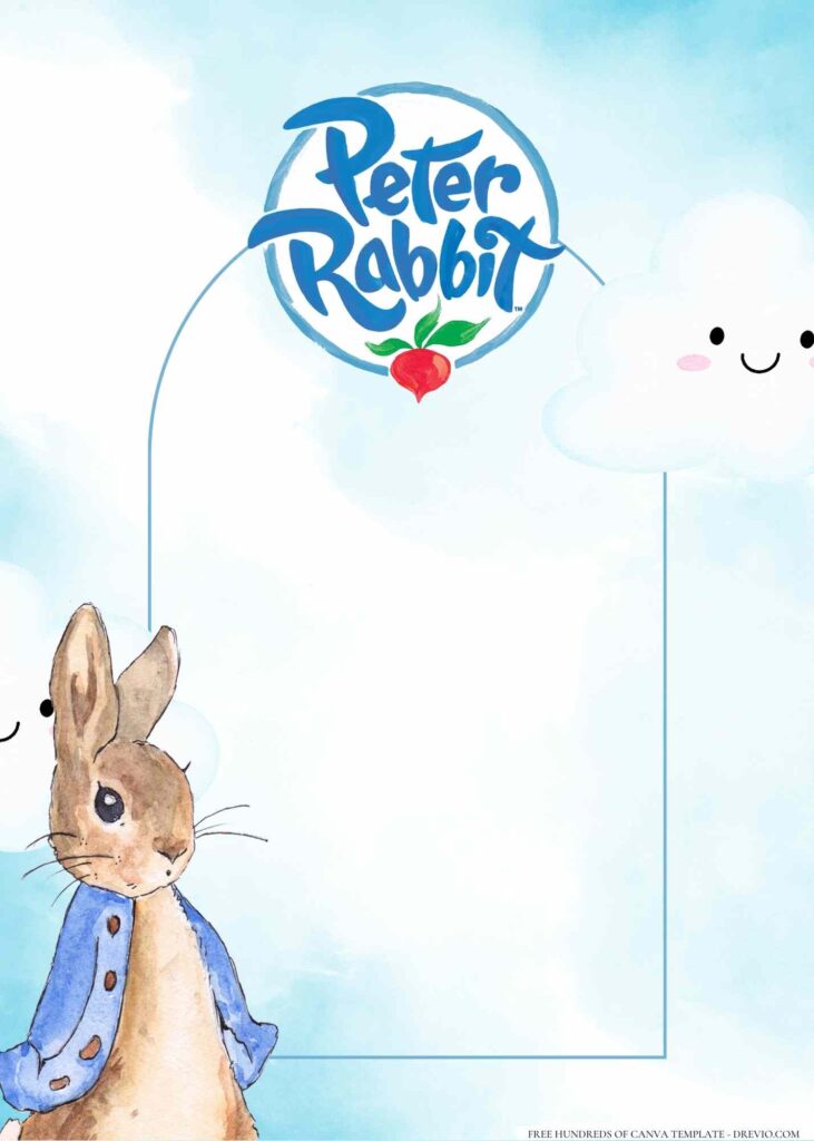 18+ Peter Rabbit Birthday Invitation Templates