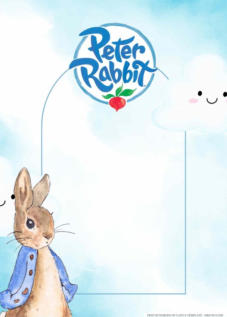 18+ Peter Rabbit Birthday Invitation Templates