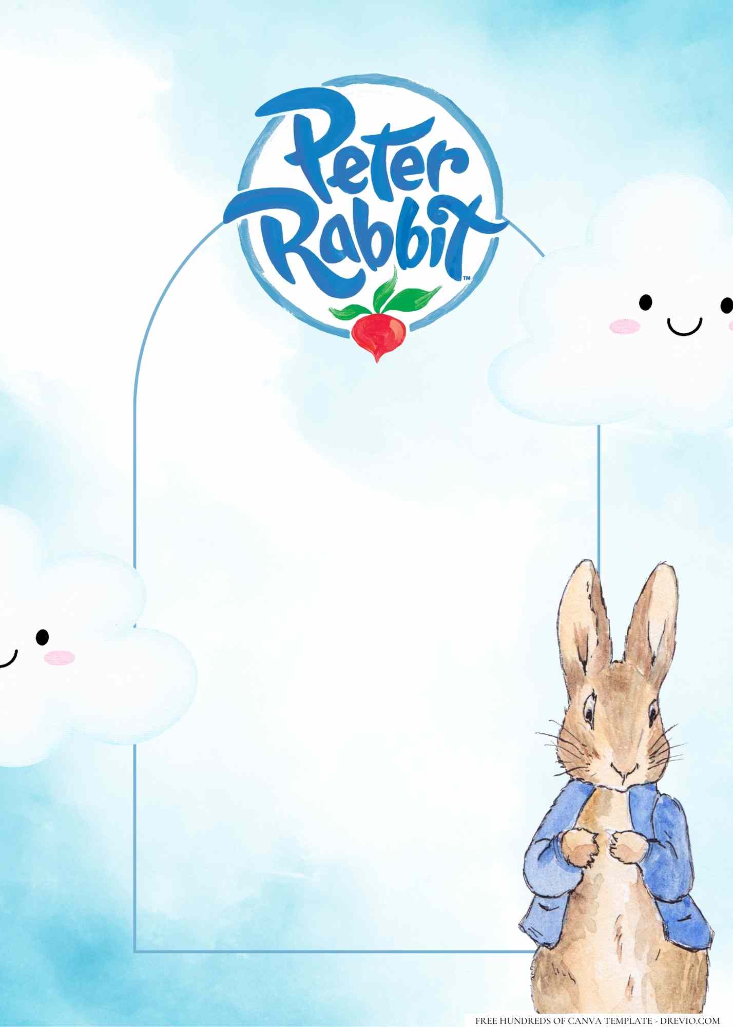 18+ Peter Rabbit Birthday Invitation Templates