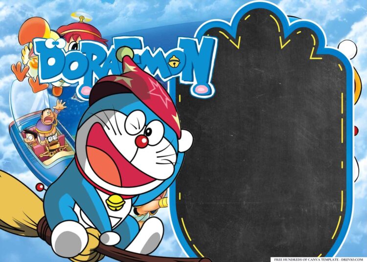 18+ Doraemon Birthday Invitation Templates