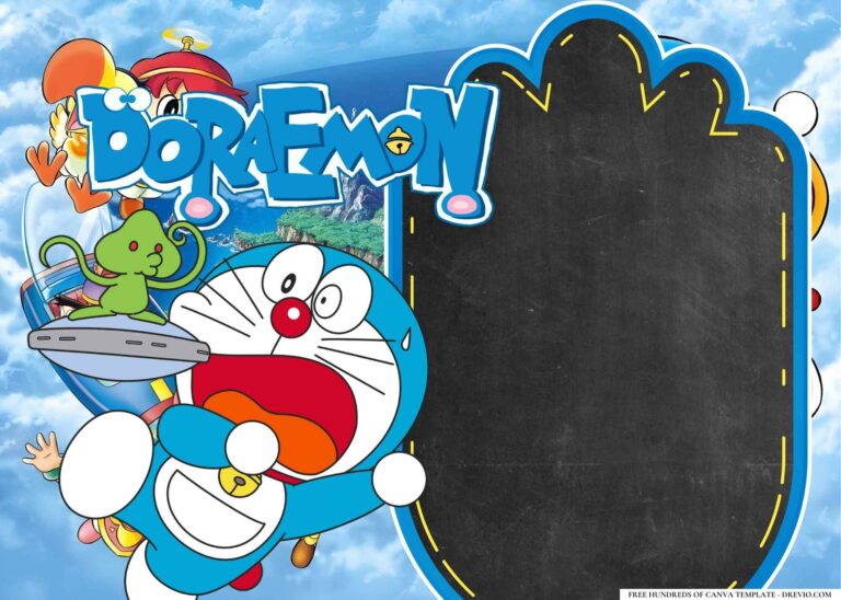 18+ Doraemon Birthday Invitation Templates