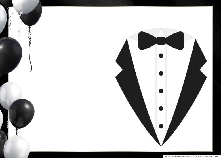 18+ Black Tie Birthday Invitation Templates