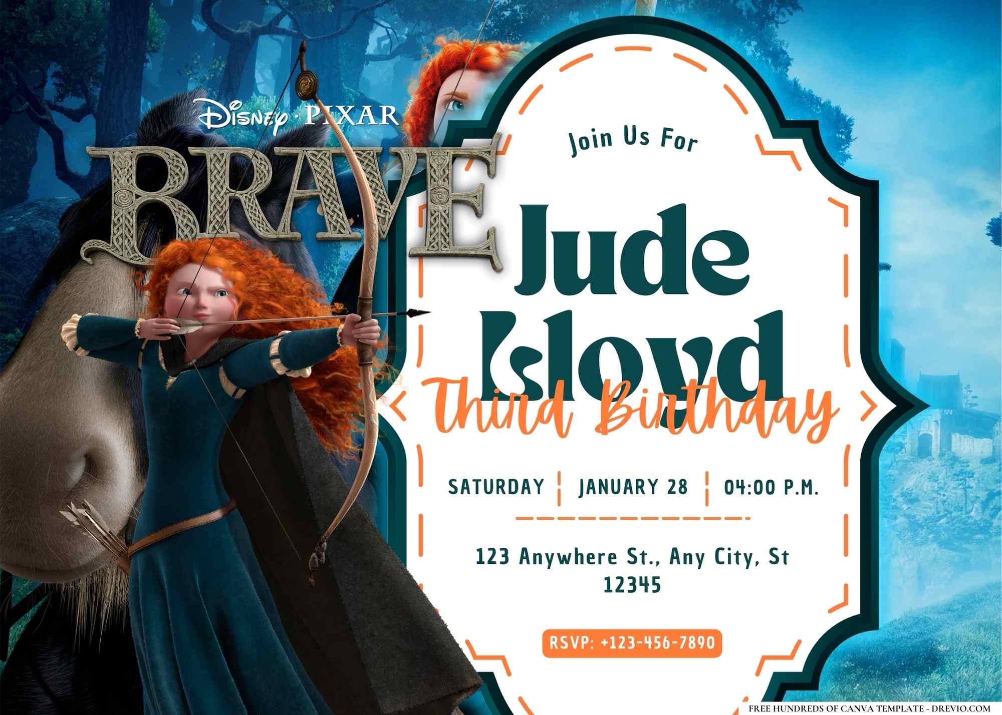 14+ Brave Birthday Invitation Templates