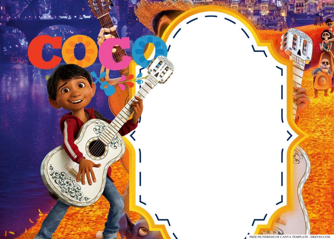 14+ Coco Birthday Invitation Templates