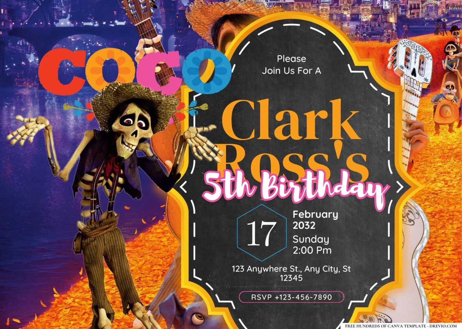 14+ Coco Birthday Invitation Templates