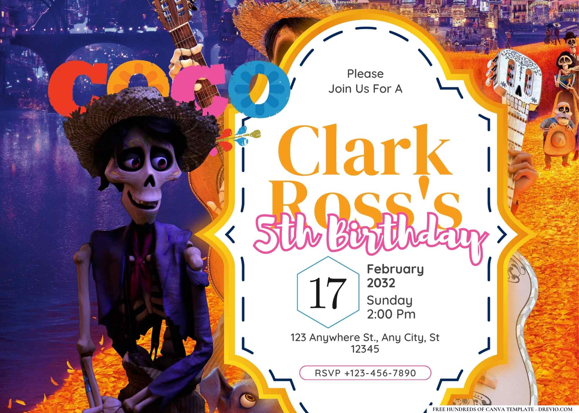 14+ Coco Birthday Invitation Templates