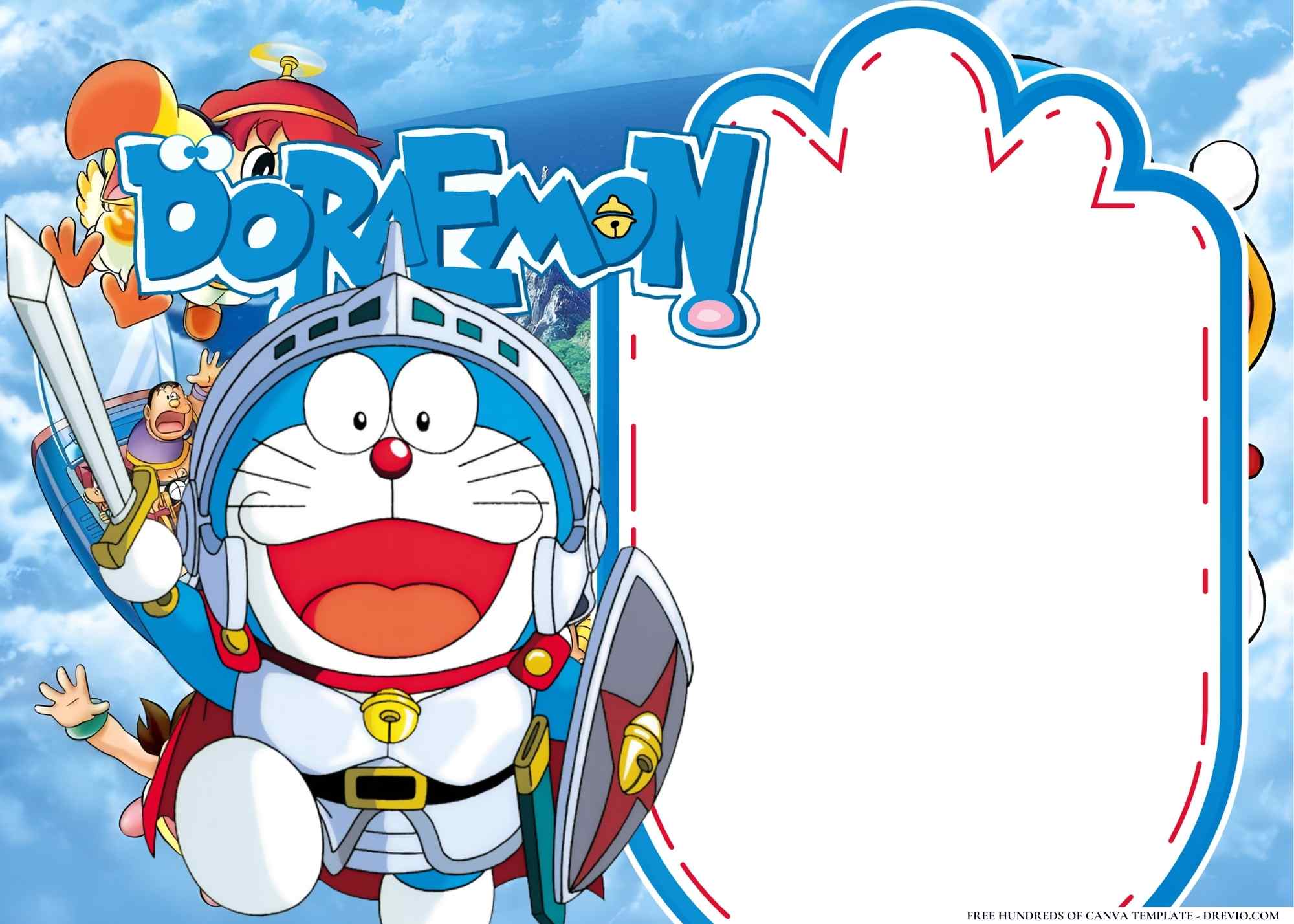Doraemon Birthday Party Planner
