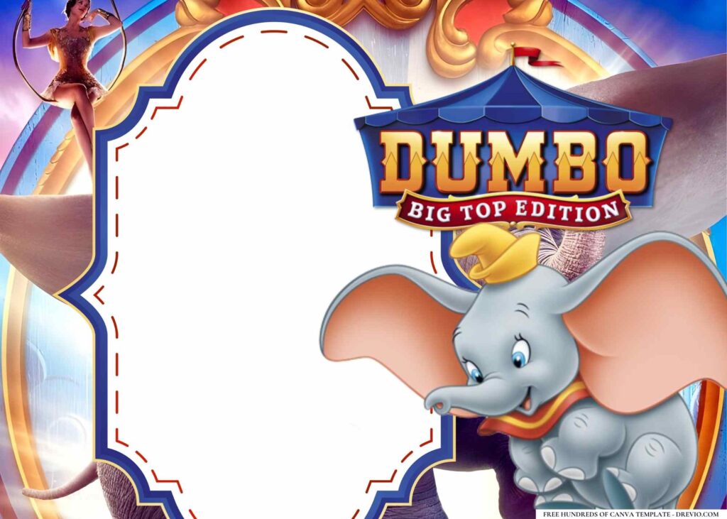 14+ Dumbo Birthday Invitation Templates