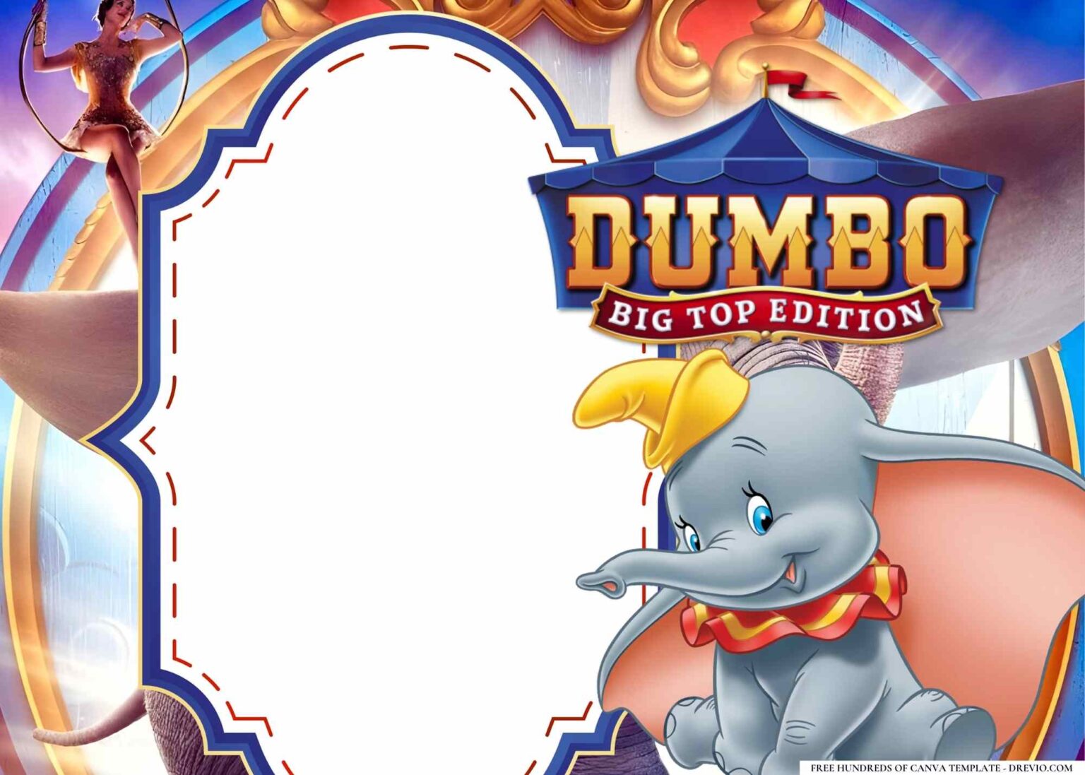 14+ Dumbo Birthday Invitation Templates