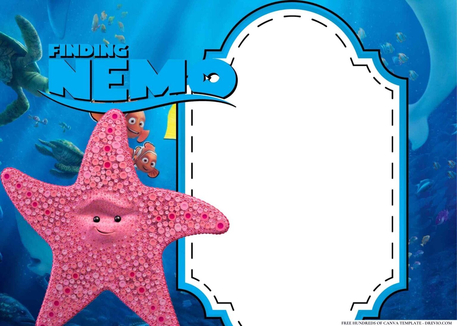 20+ Finding Nemo Birthday Invitation Templates