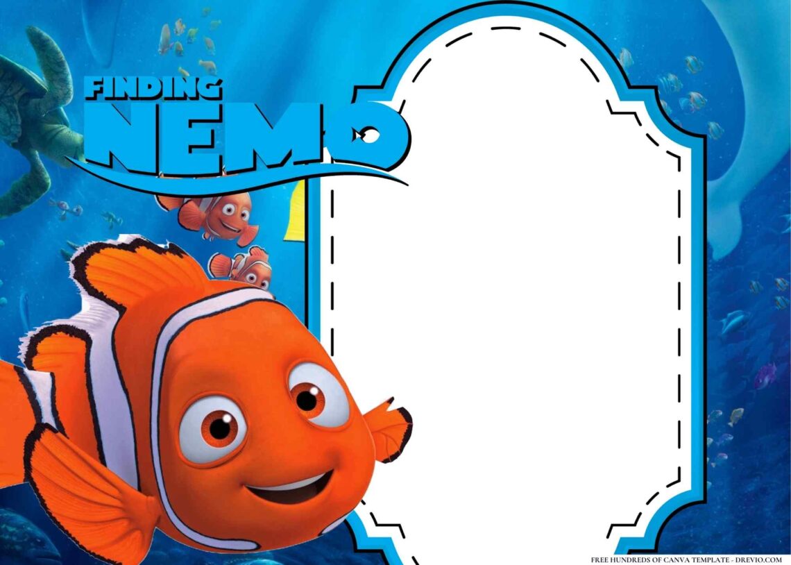 20+ Finding Nemo Birthday Invitation Templates