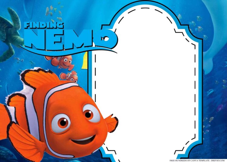 20+ Finding Nemo Birthday Invitation Templates
