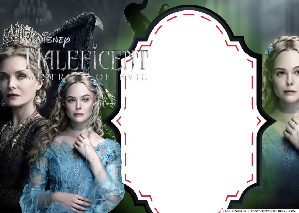 18+ Maleficent Mistress of Evil Birthday Invitation Templates