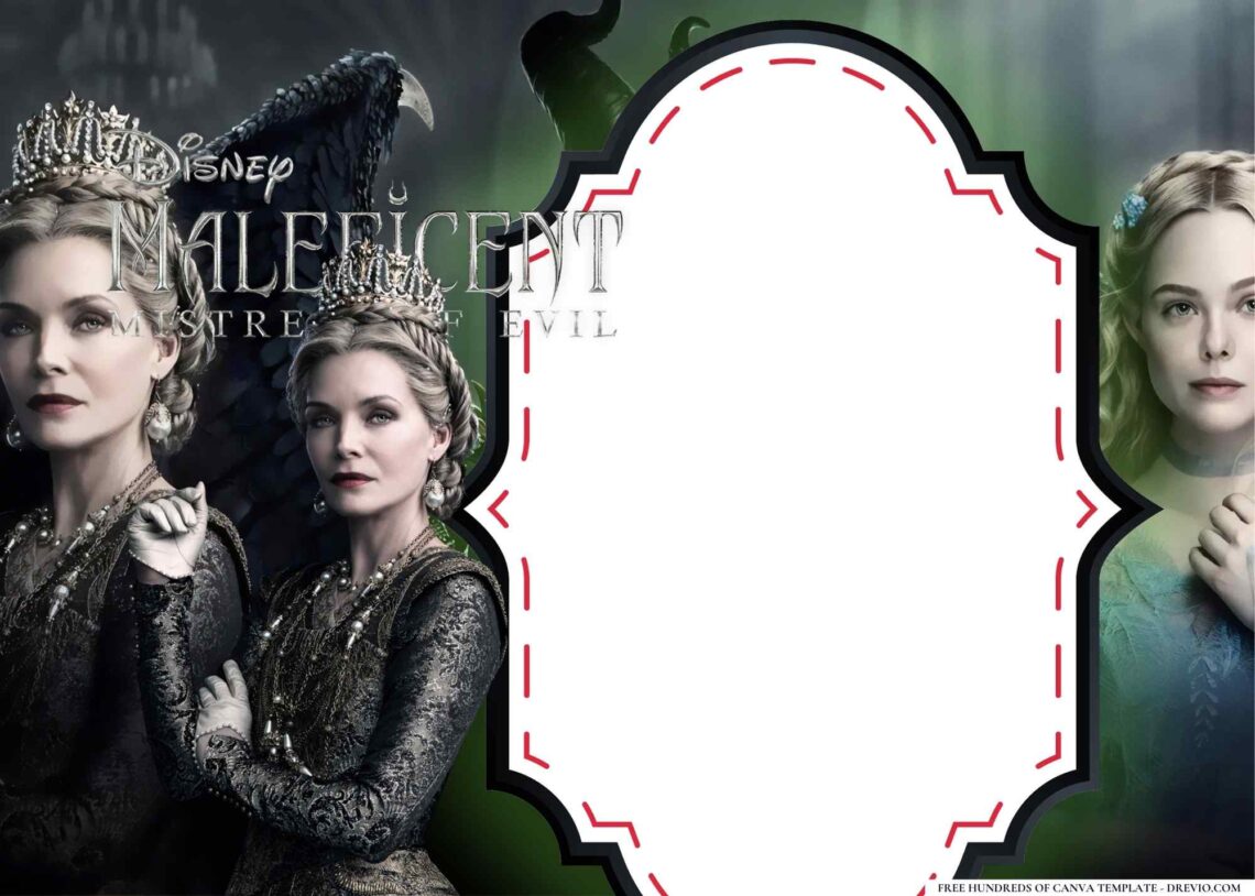 18+ Maleficent Mistress of Evil Birthday Invitation Templates
