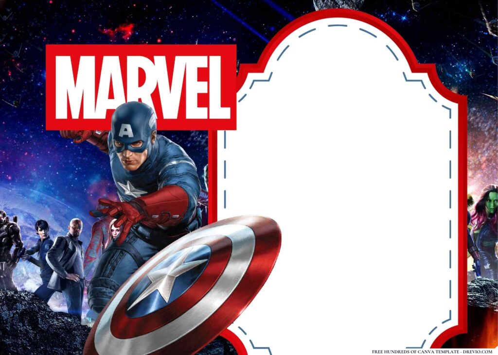 22+ Marvel Birthday Invitation Templates