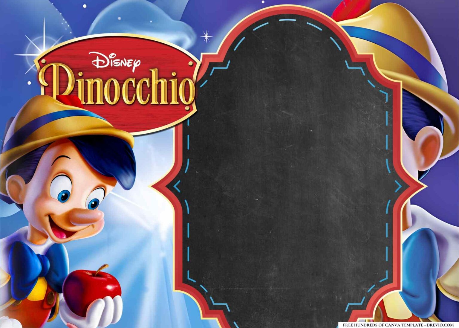 14+ Pinocchio Birthday Invitation Templates