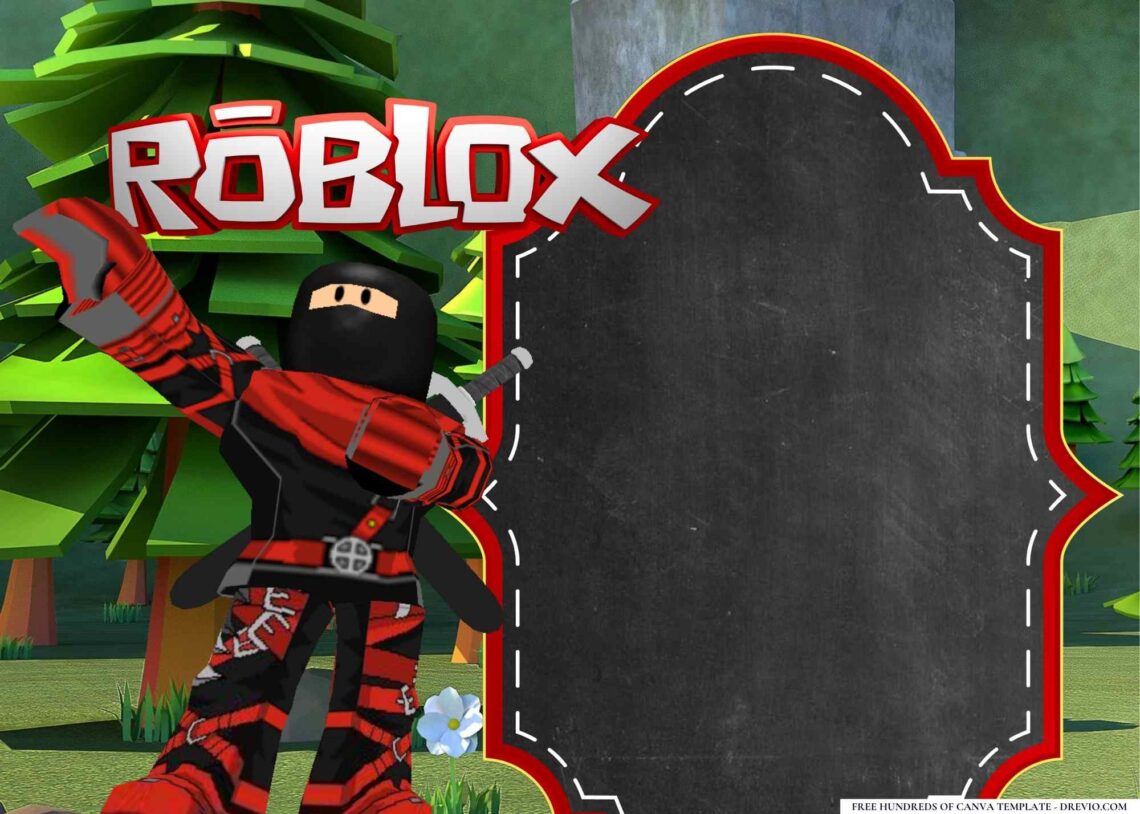 18+ Roblox Birthday Invitation Templates