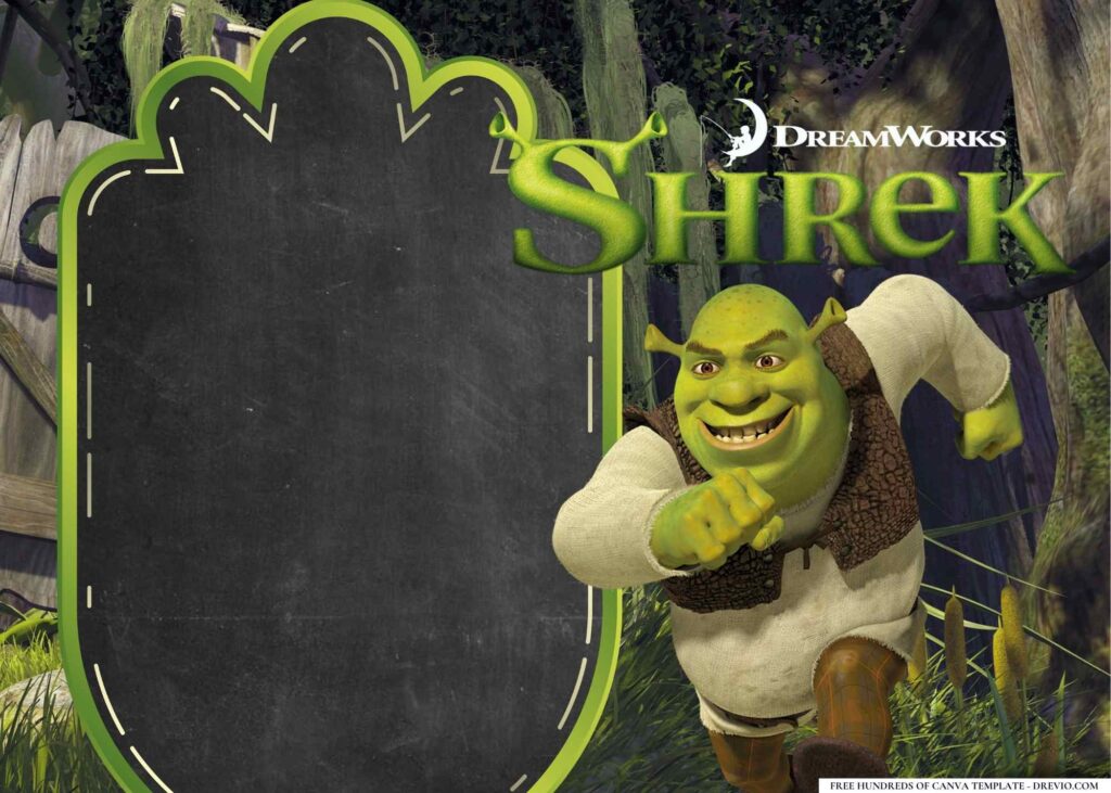 Shrek Birthday Party Planner