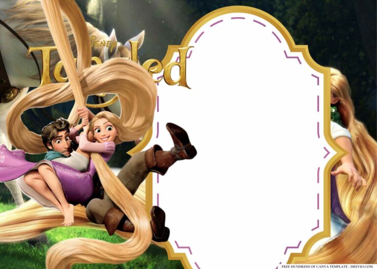 22+ Tangled Birthday Invitation Templates