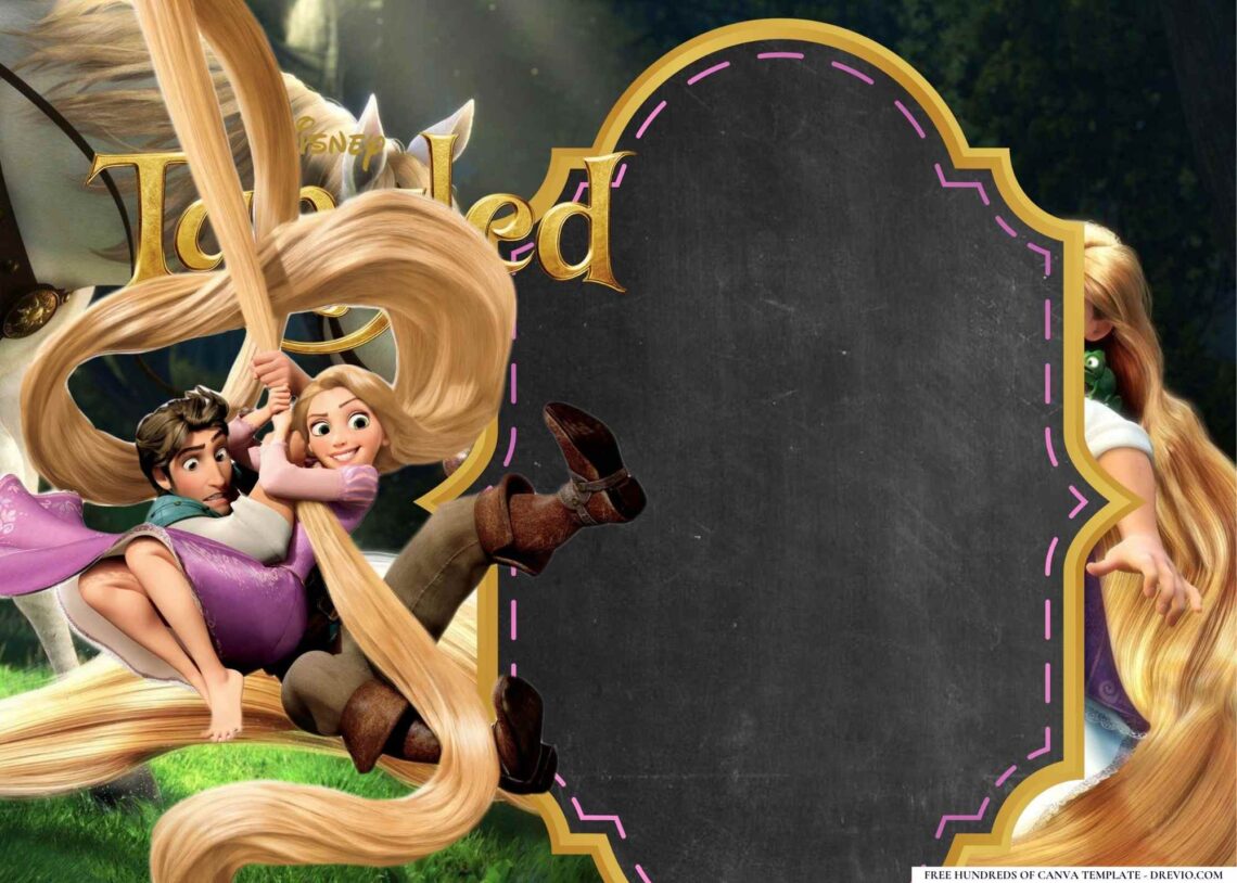 22+ Tangled Birthday Invitation Templates