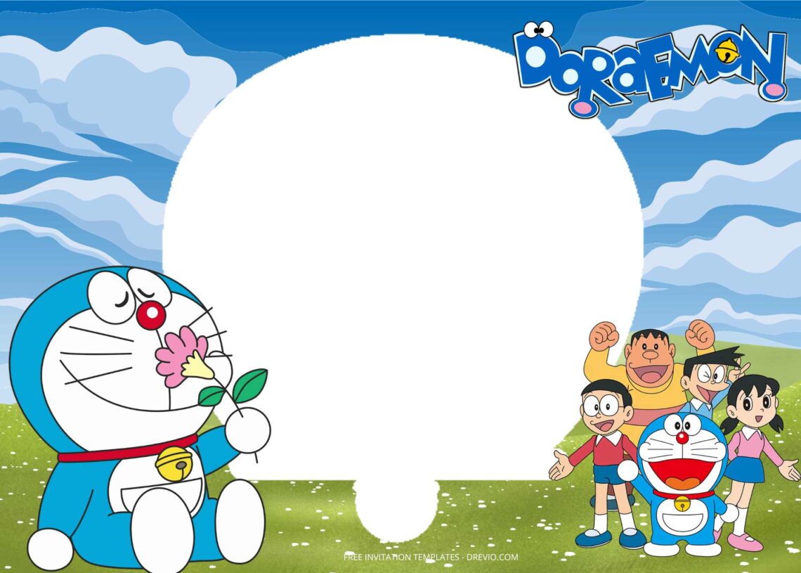 FREE 10+ Doraemon Birthday Invitation Templates