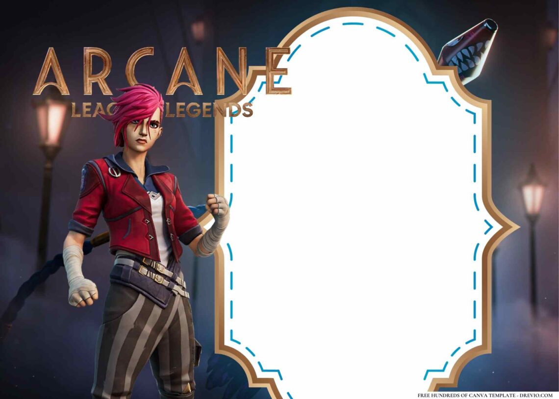 20+ Arcane League Of Legends Birthday Invitation Templates