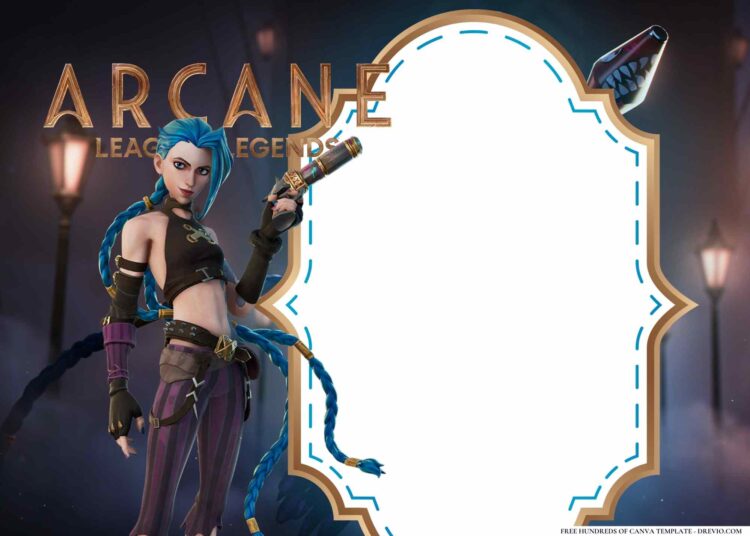 20+ Arcane League Of Legends Birthday Invitation Templates