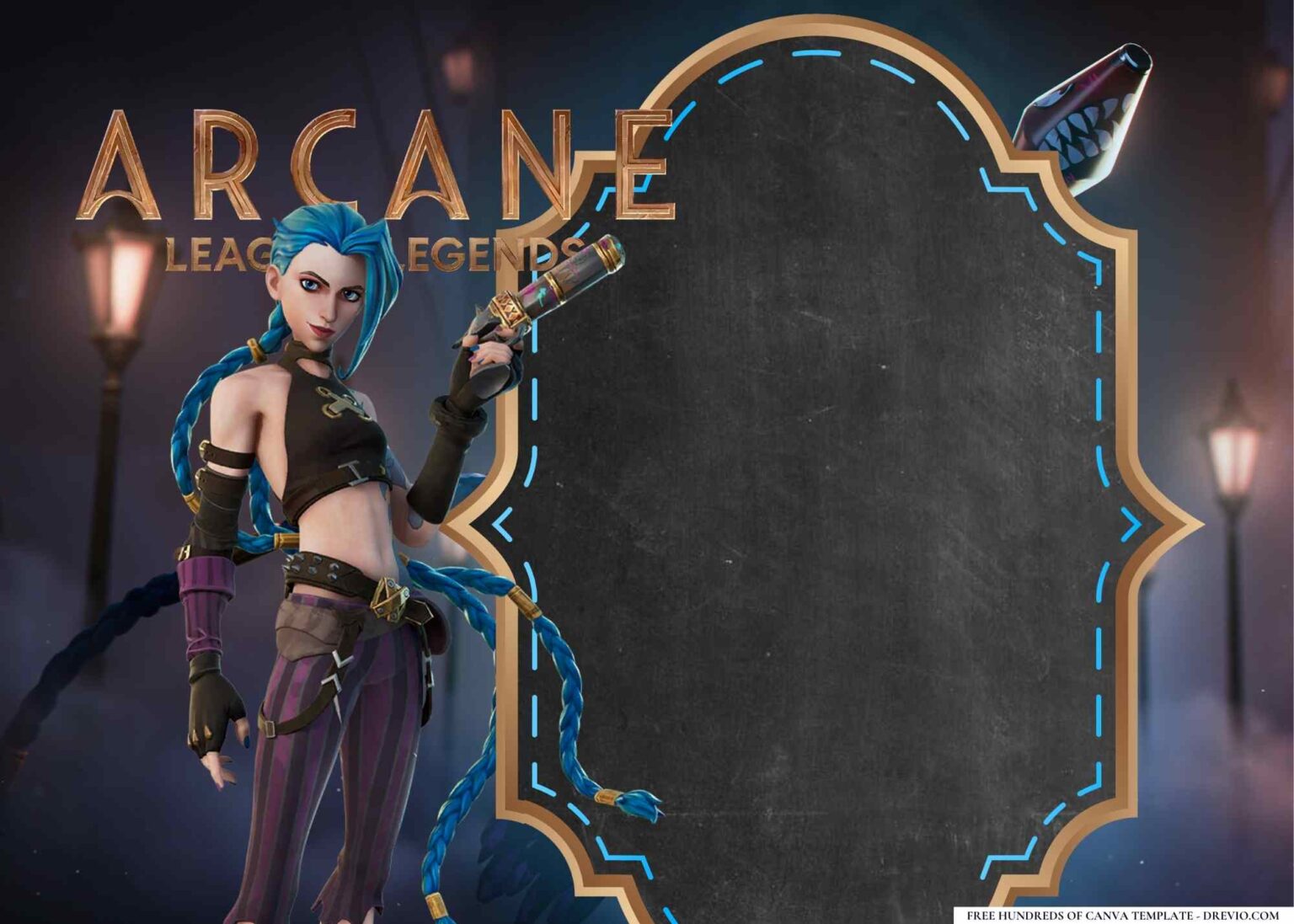 20+ Arcane League Of Legends Birthday Invitation Templates