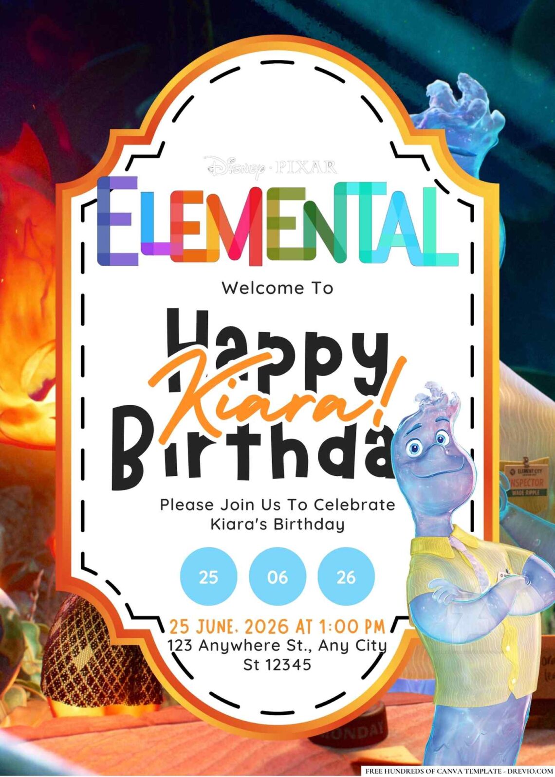 14+ Elemental Birthday Invitation Templates