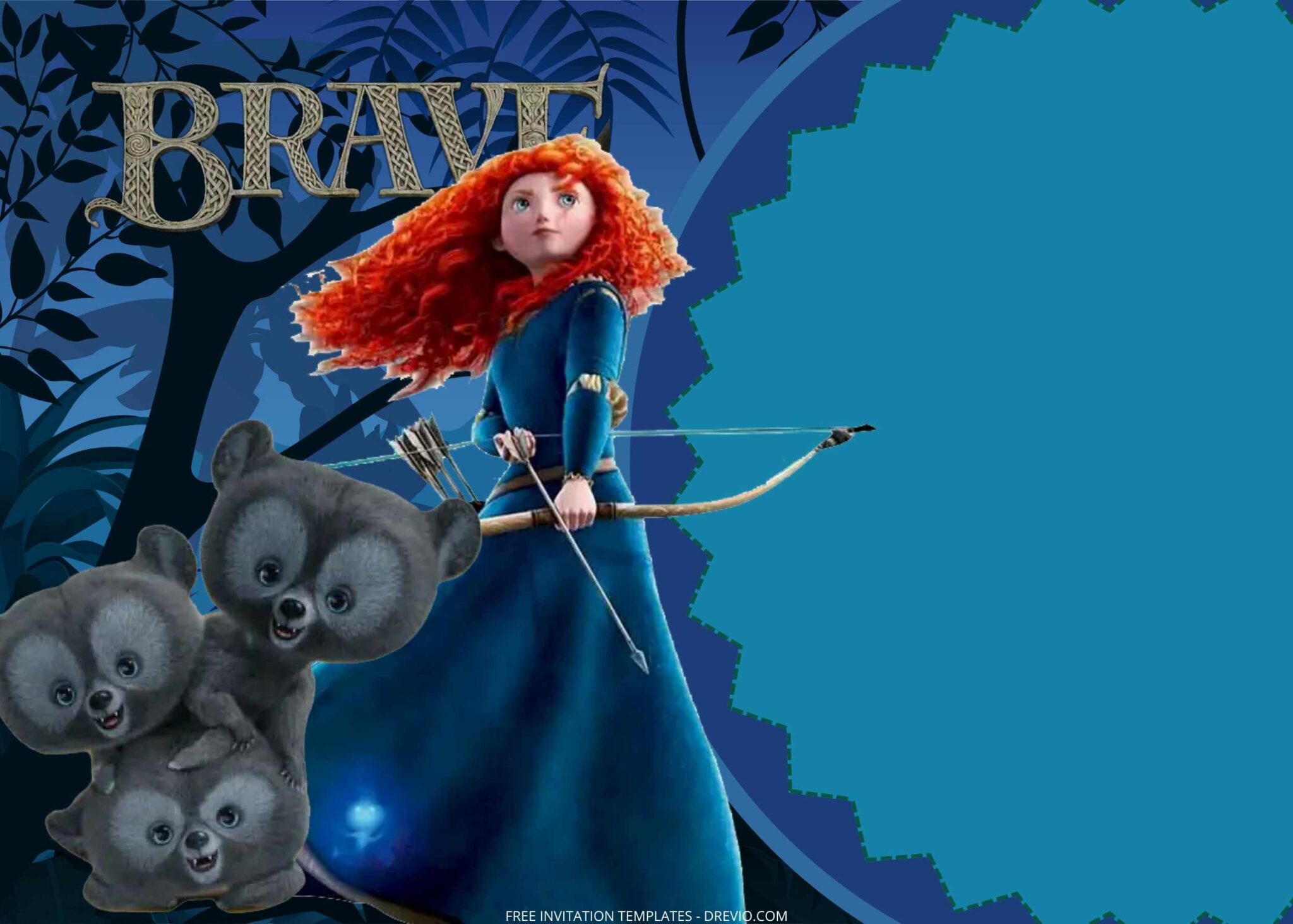 FREE 8+ Brave Birthday Invitation Templates