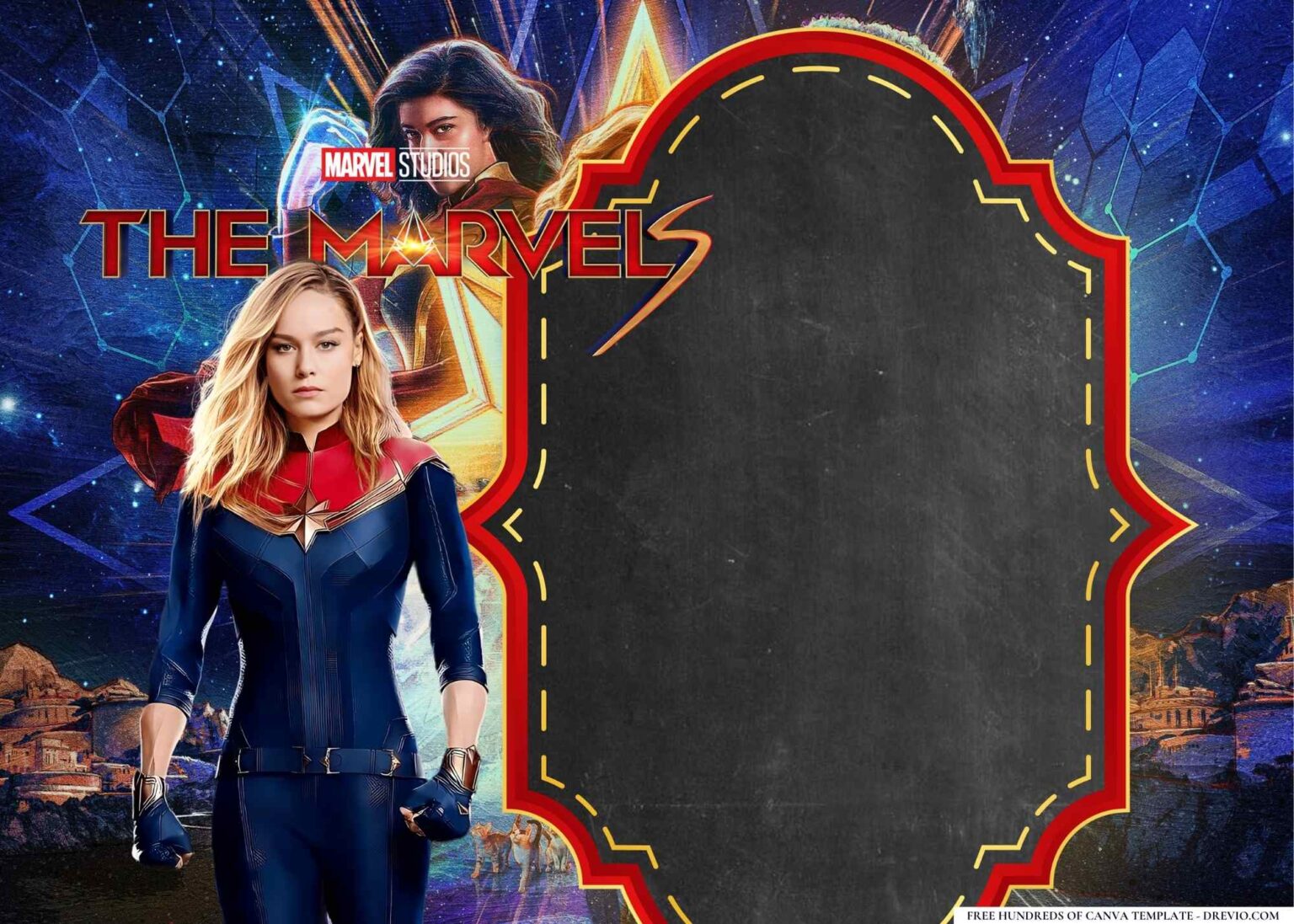 20+ The Marvels Birthday Invitation Templates