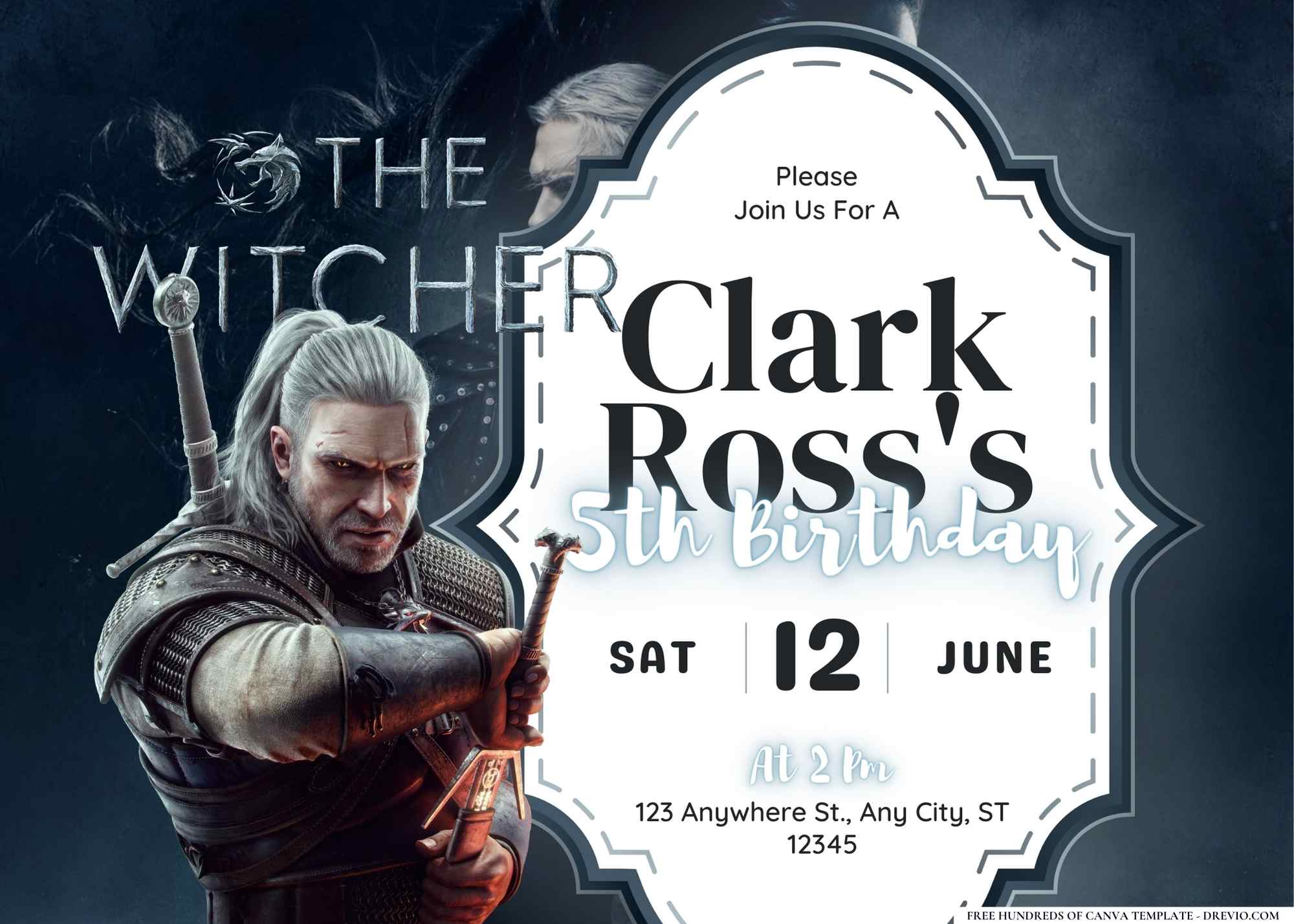 22+ The Witcher Birthday Invitation Templates